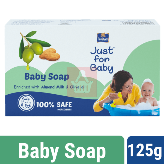 Parachute Just For Baby Almond Milk & Olive Oil Baby Soap - 125g