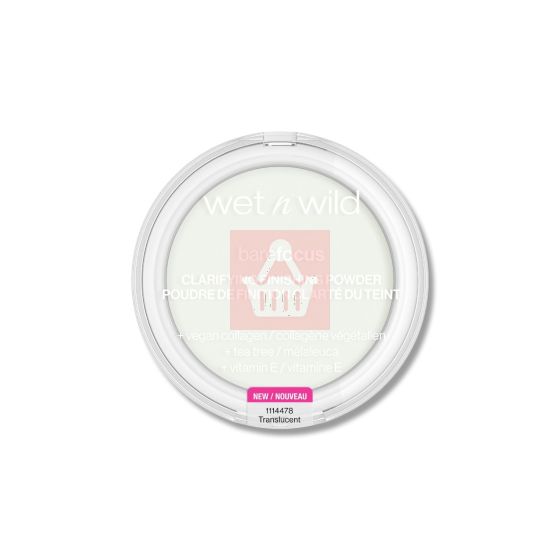 Wet n Wild Bare Focus Clarifying Finishing Powder (Translucent)