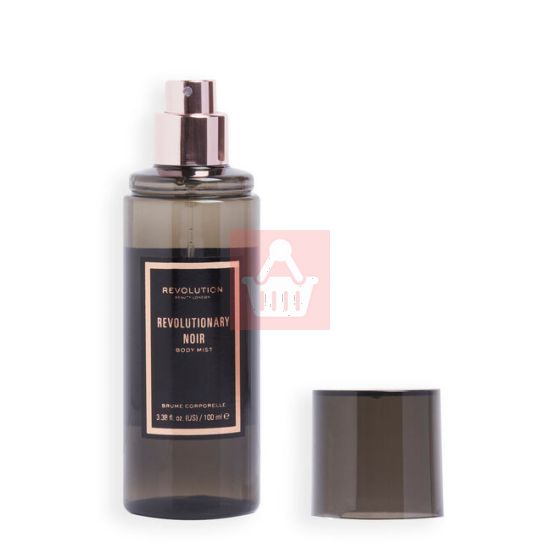 Makeup Revolution Body Mist Spray Revolutionary Noir 100ml