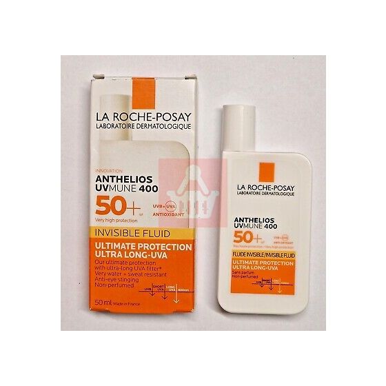 La Roche-Posay Anthelios UVmune 400 Invisible Fluid SPF50+ Fragrance ...