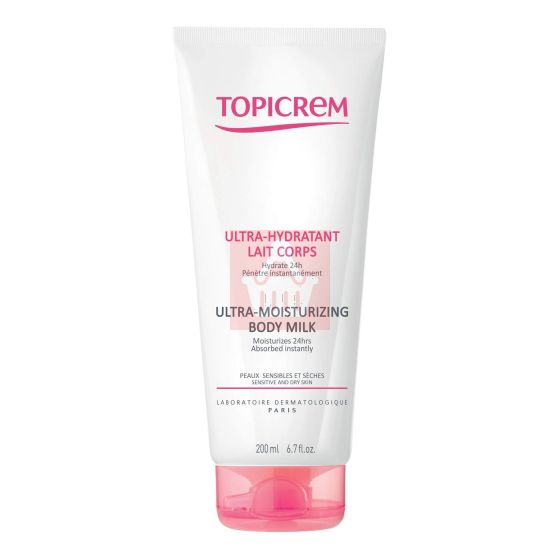 Topicrem Ultra-Moisturizing Body Milk 200mL