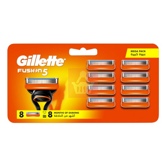 Gillette Fusion5 Razor Blade Refill Cartridges 8 Pack