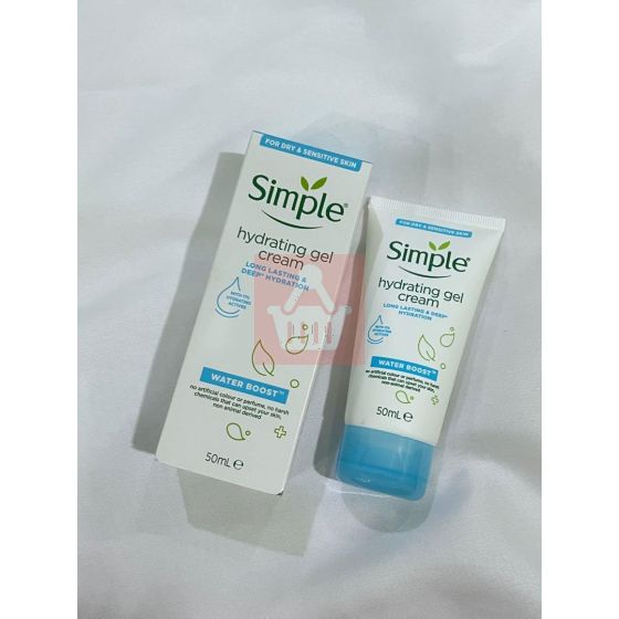 Simple Water Boost Hydrating Gel Cream - 50ml
