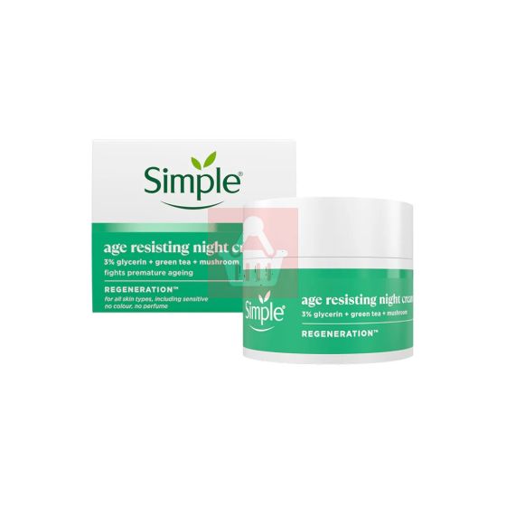 Simple Age Resisting Night Cream Regeneration 50ml