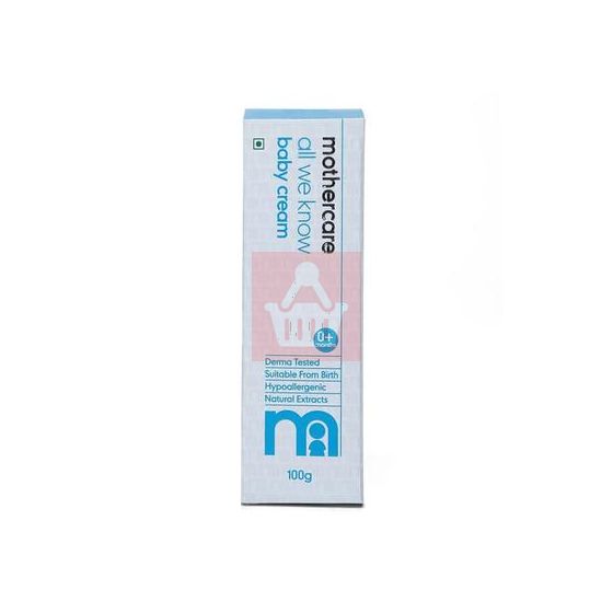 Mothercare All We Know Baby Cream (for 0+ Months) 100g