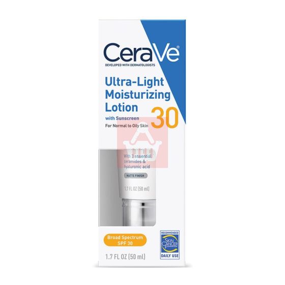 Cerave Ultra Light Moisturizing Lotion SPF 30 50ml