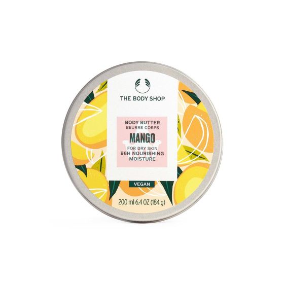 The Body Shop Mango 96H Nourishing Moisture Body Butter Vegan 200ml