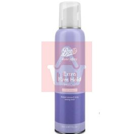 Boots Everyday Extra Firm Hold Mousse 200ml