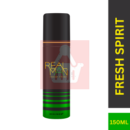 Realman Body Spray For Men Fresh Spirit 150ml