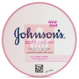 Johnson's soft cream face &body all skin types 200ml