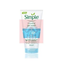 Simple Water Boost Micellar Gel Face Wash For Sensitive Skin 150ml