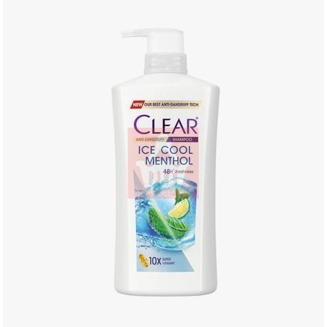 Clear Anti-Dandruff Ice Cool Menthol Shampoo 650ml