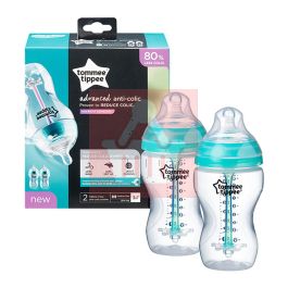 Tommee Tippee Advanced Anti Colic Bottle 340ml (3m+) - 2pc (5900)