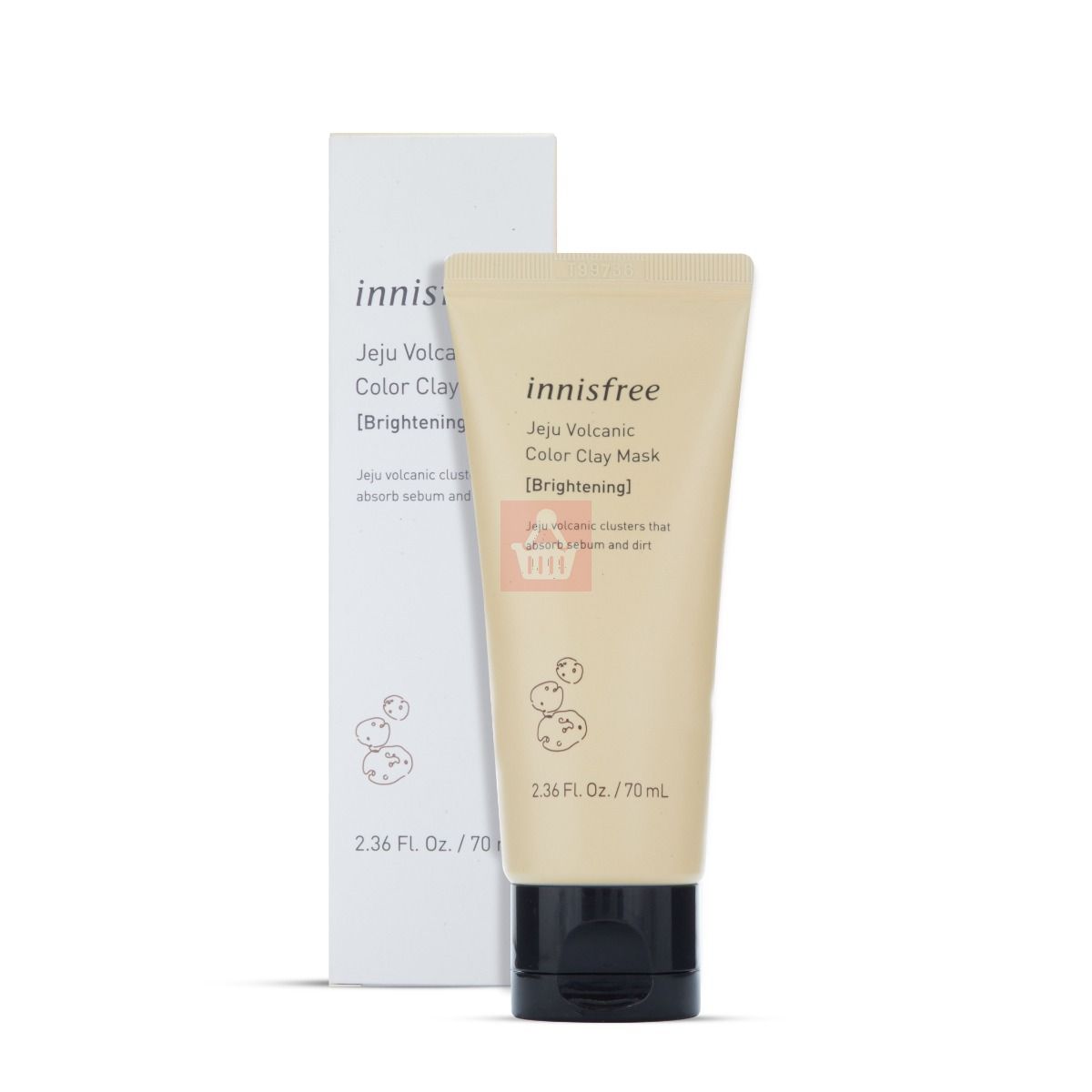 Innisfree Jeju Volcanic Color Brightening Clay Mask - 70ml