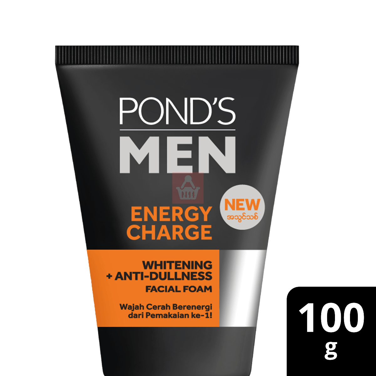 Pond's Men Energy Charge Whitening + Anti-Dullness Facial Foam - 100g