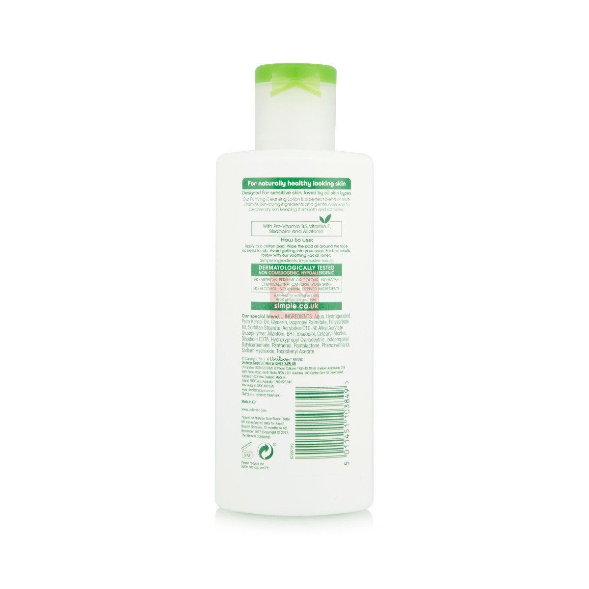 Simple Kind to Skin Purifying Cleansing Lotion - 200ml