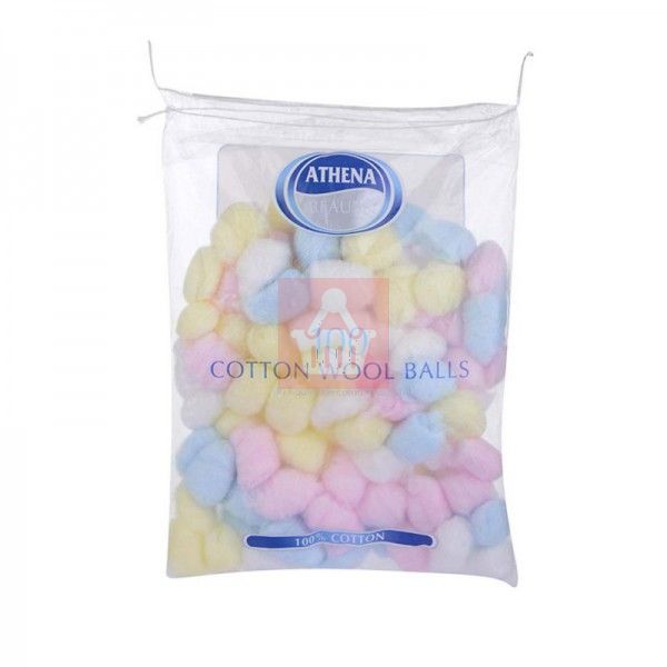 Ahtena Mix Colour Cotton Wool Balls 100 Pcs