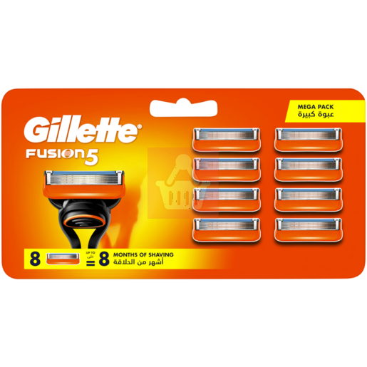 Gillette Fusion5 Razor Blade Refill Cartridges 8 Pack