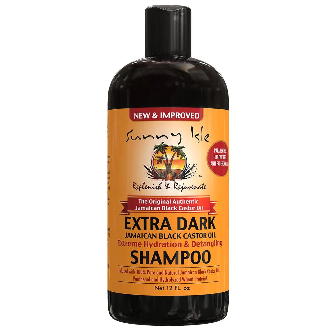Sunny Isle Jamaican Black Castor Oil Extra Dark Extreme Hydration ...
