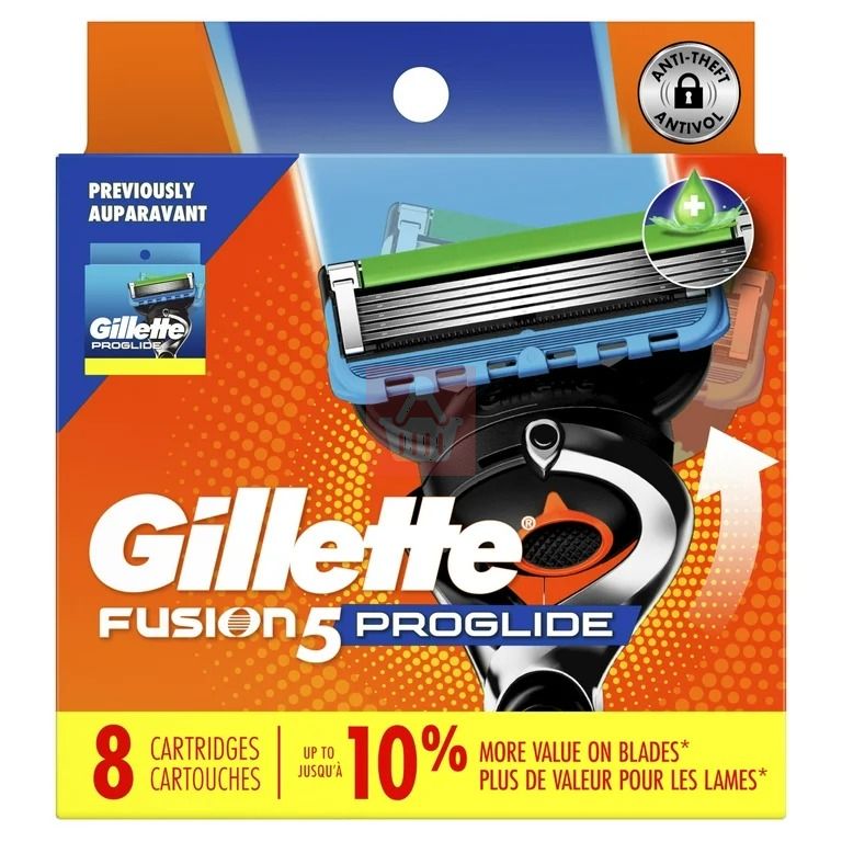 Gillette ProGlide Men's Shaver Cartridges, 8 Blade Refills