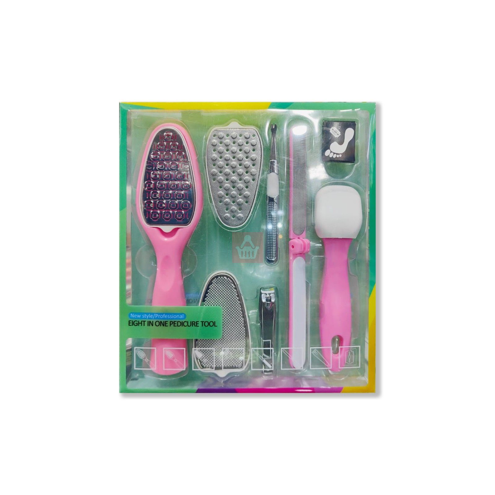 Professional Eight In One Pedicure Tool