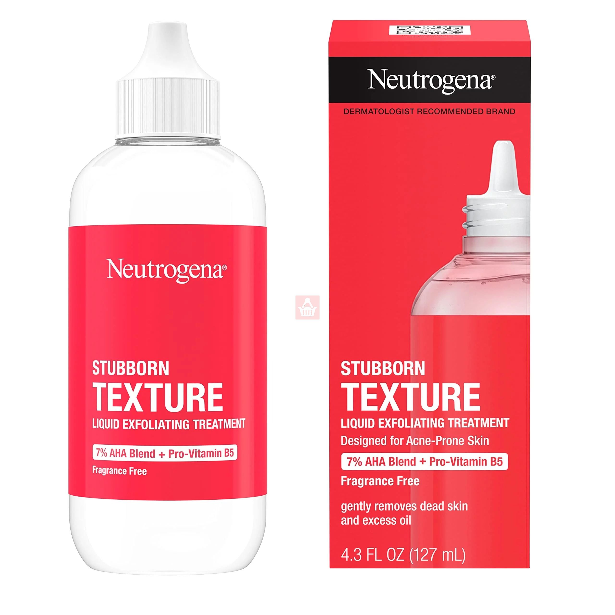 Neutrogena Stubborn Texture Liquid Exfoliating Treatment for Acne-Prone ...