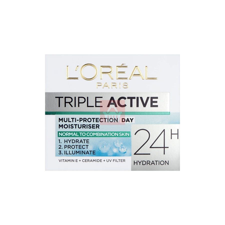 Loreal Triple Active Normal to Combination Skin 24H Day Cream 50ml