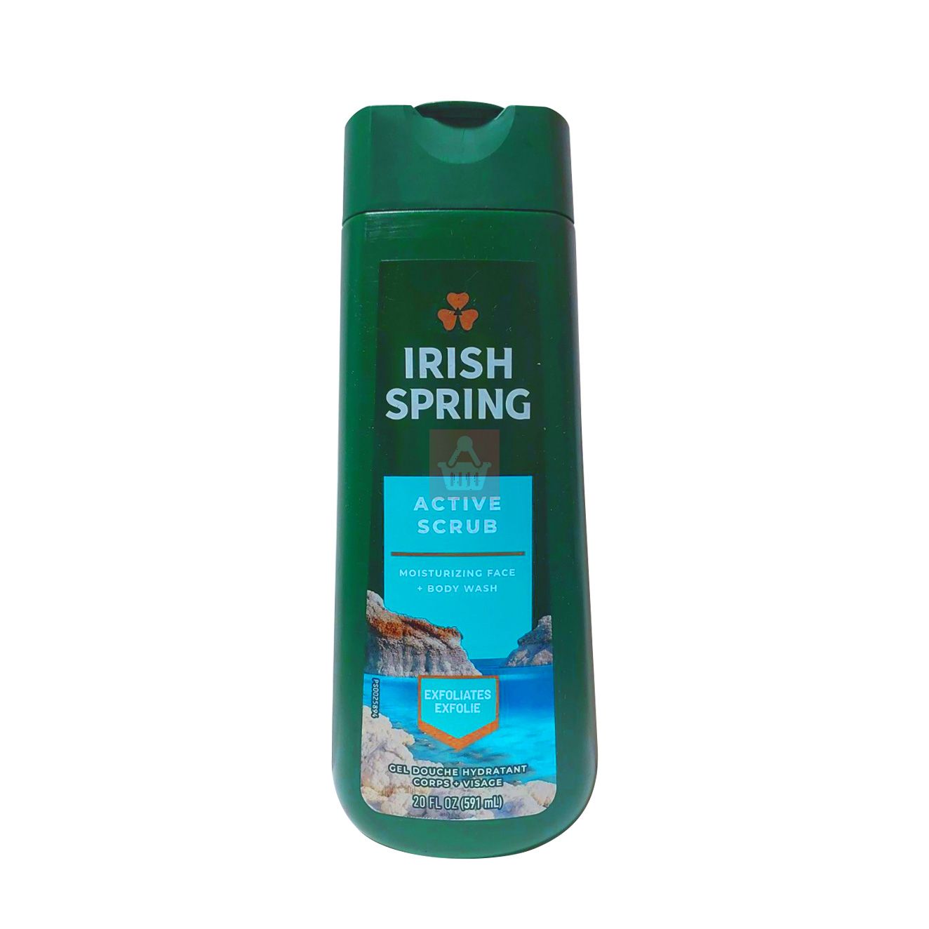 Irish spring Active Scrub Moisturizing Face + Body Wash - 591ml