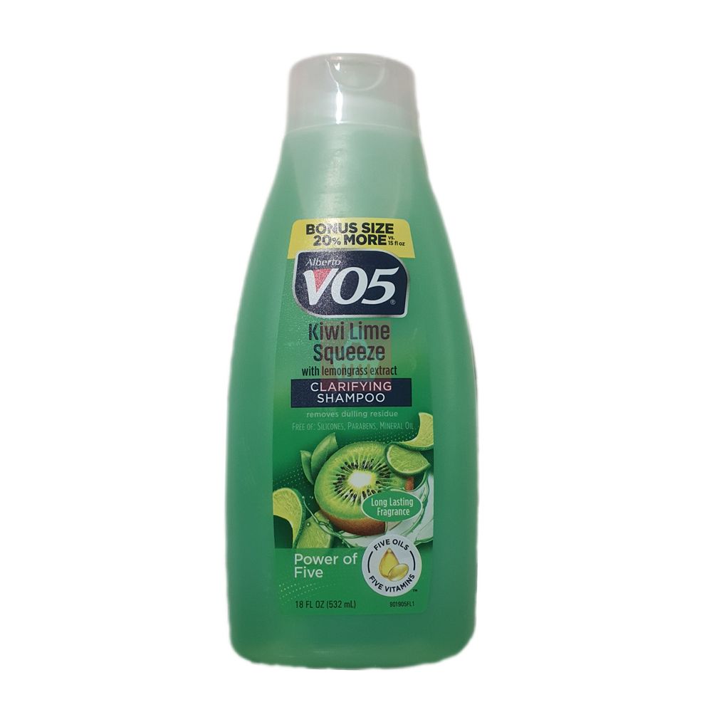 Alberto VO5 Clarifying Kiwi Lime Squeeze Shampoo 532ml