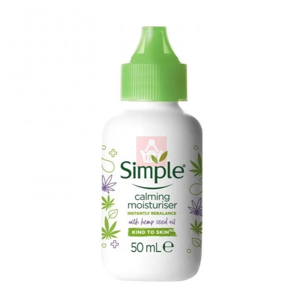 Simple Calming Moisturiser Skin Cream 50ml