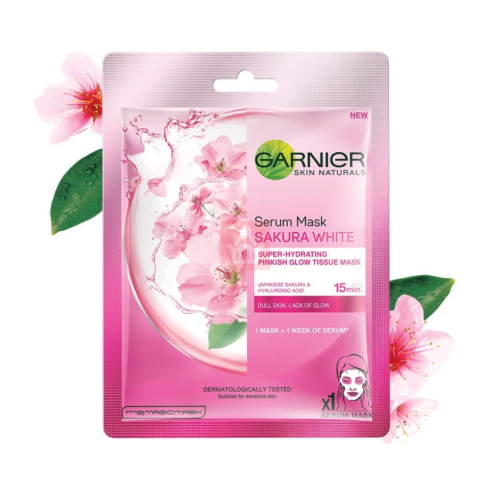 Garnier - Serum Mask Sakura & Hyaluron White - 15ml