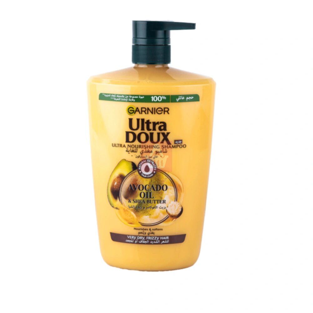 GARNIER UD SHAMPOO 1000ML AVACADO OIL-SHEA BUTTER