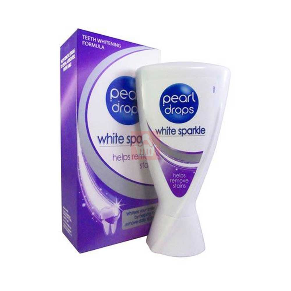 Pearl Drops White Sparkle 50ml