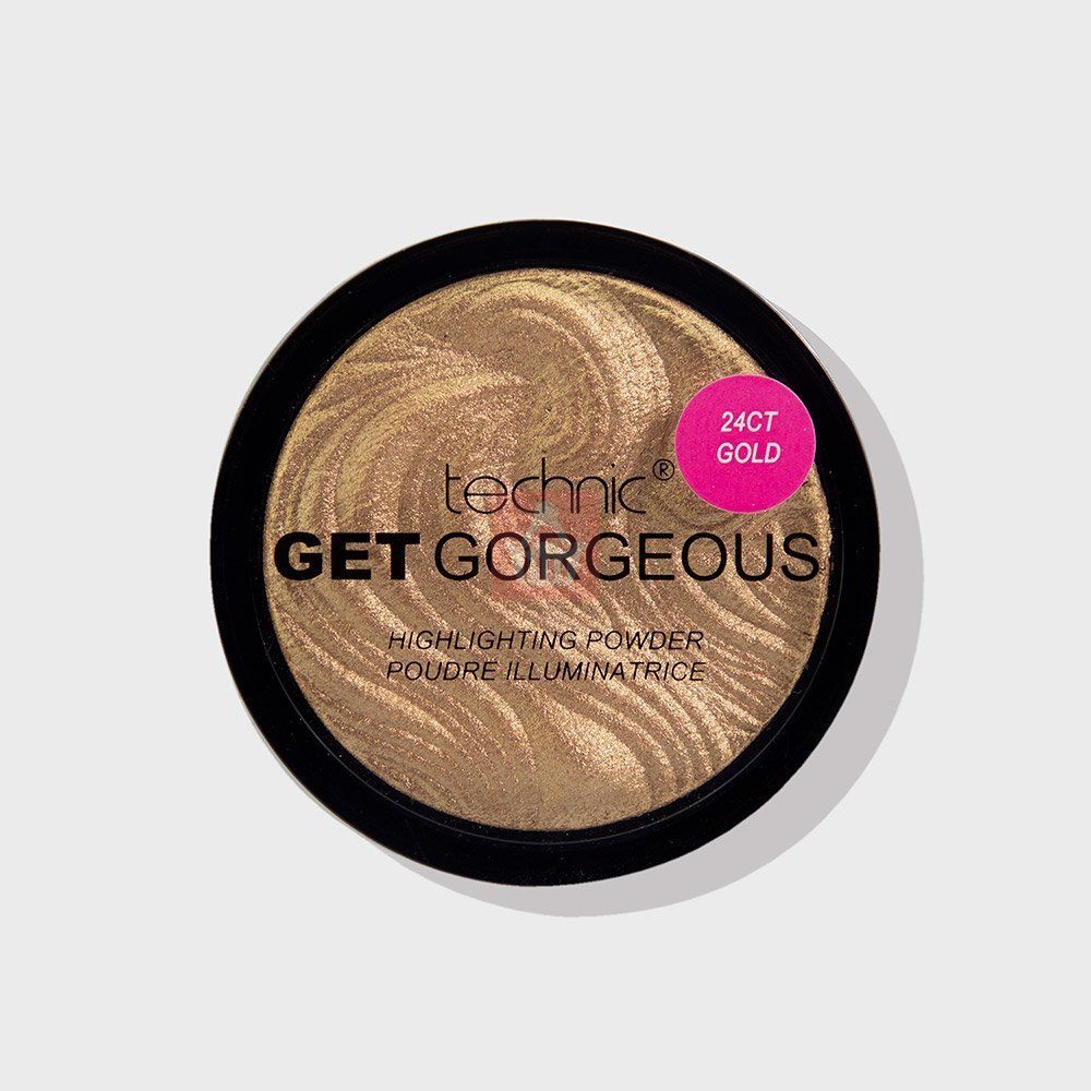 Technic Get Gorgeous Highlighting Powder - 24CT Gold - 6gm