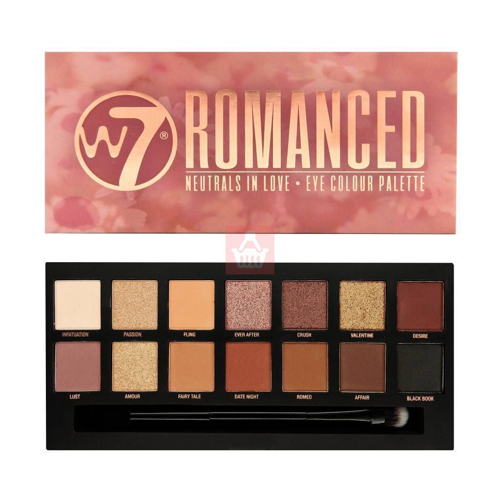 W7 Romanced Eye Shadow Palette