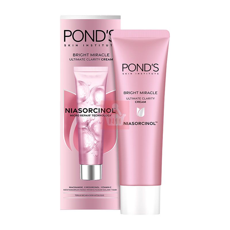 Ponds Bright Miracle Ultimate Clarity Cream Niasorcinol 20g