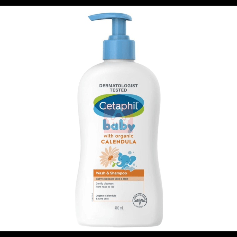 Cetaphil Baby Calendula Wash & Shampoo 400ml