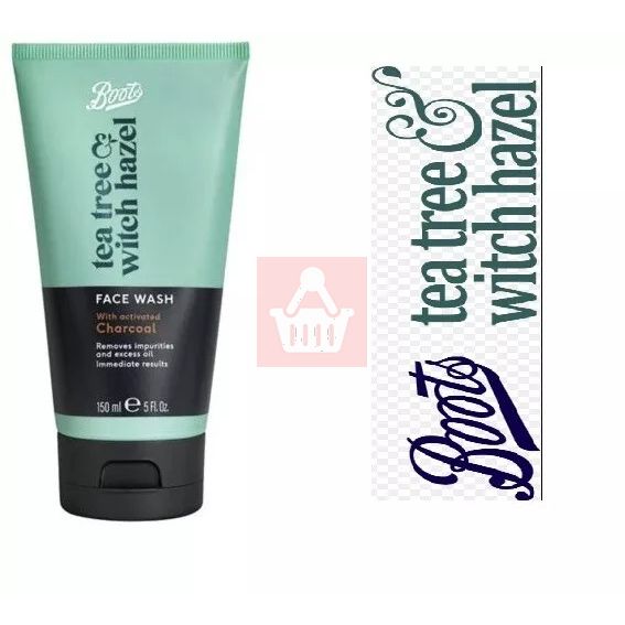 Boots Tea Tree & Witch Hazel Face Wash 150ml