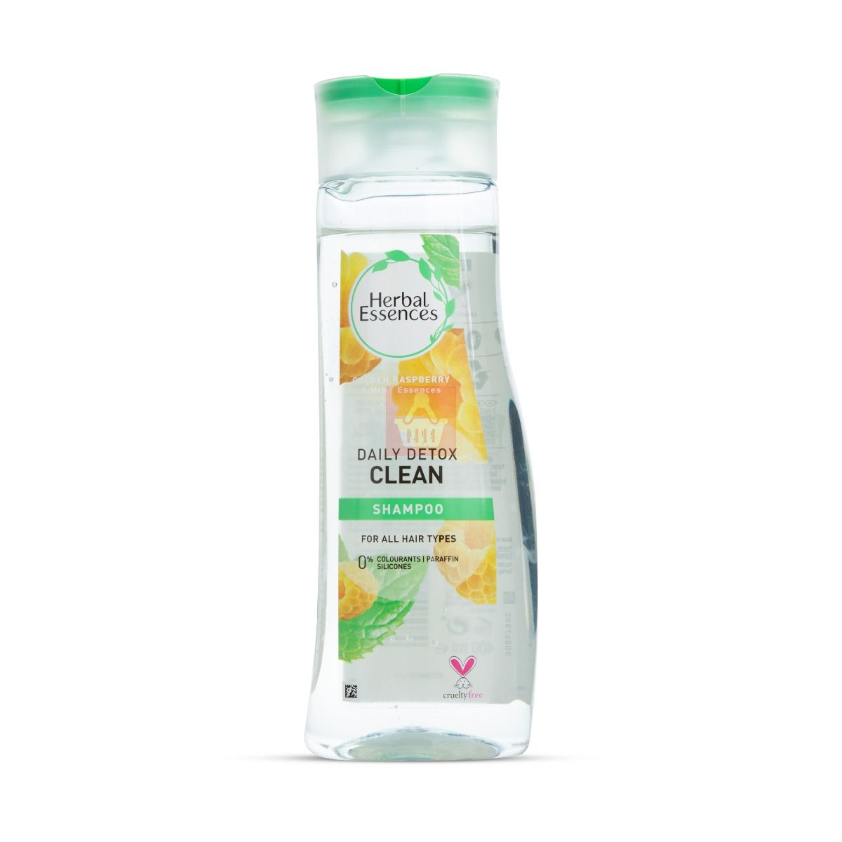 Herbal Essences Daily Detox Clean Golden Raspberry & Mint Shampoo 400ml