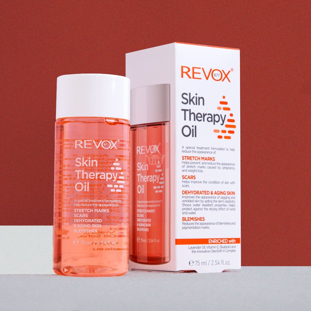 Revox Stretch Mark & Scar Removal Skin Therapy Oil 75ml