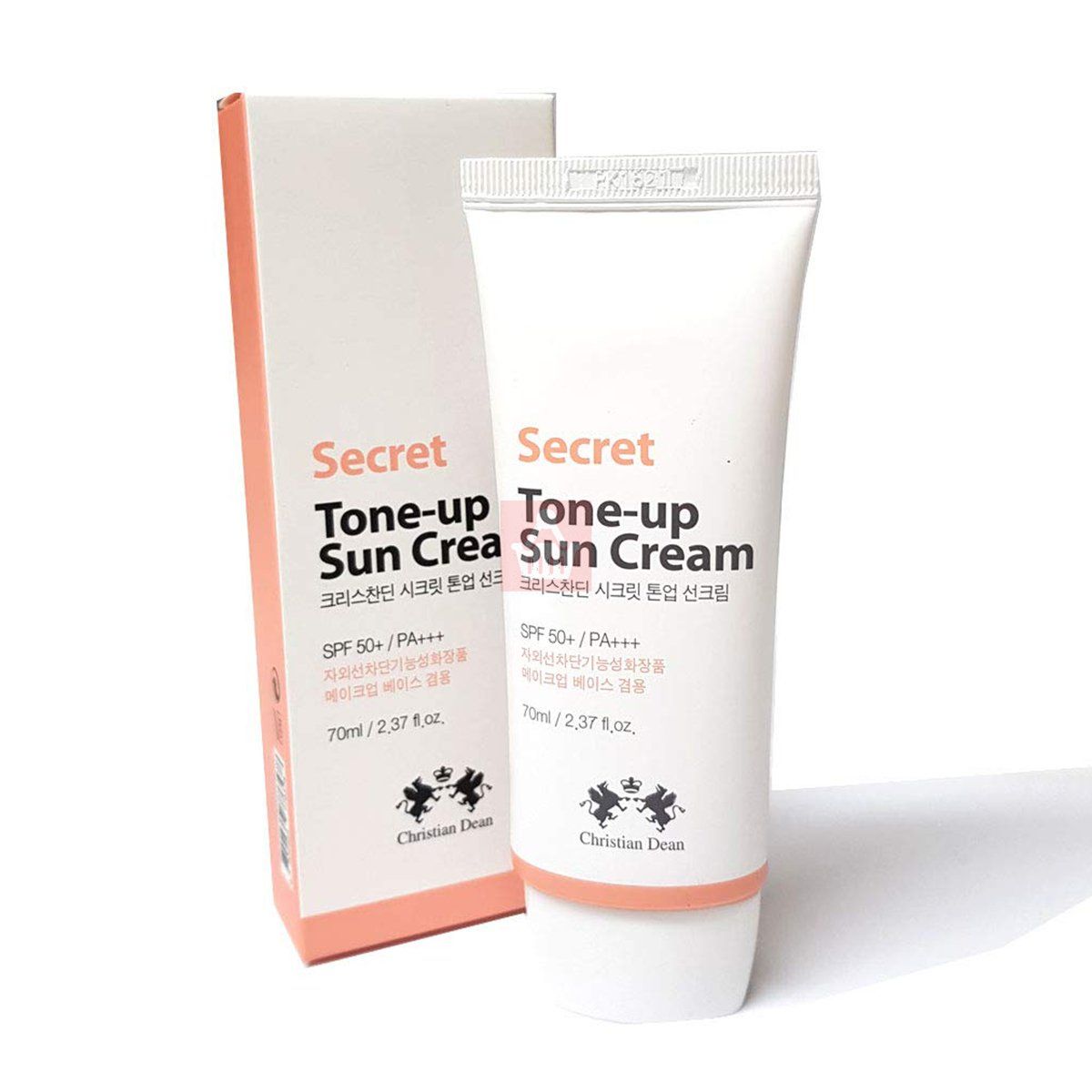 Christian Dean Secret Tone-Up Sun Cream with SPF50+ - 70ml