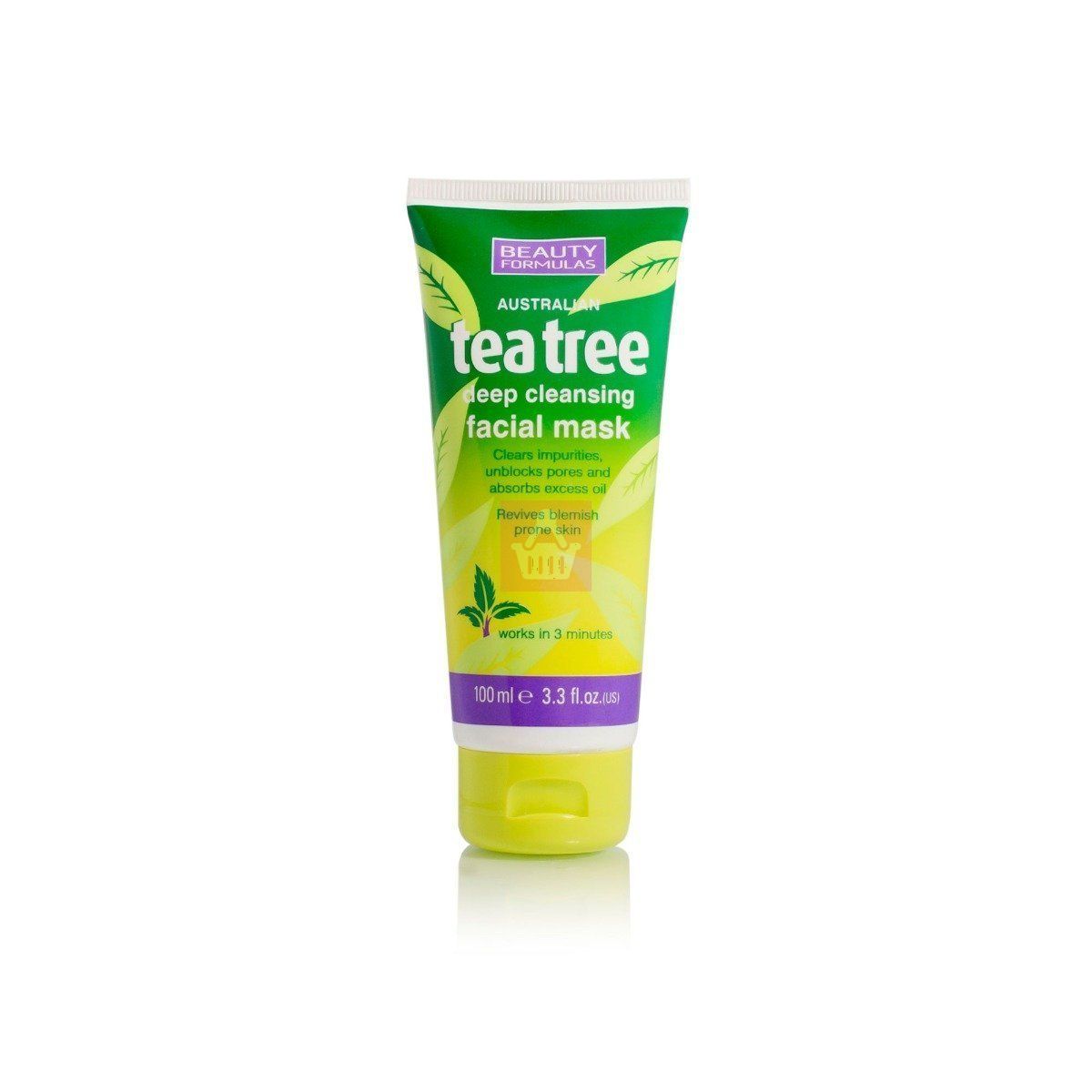 Beauty Formulas - Tea Tree Deep Cleansing Face Mask - 100ml