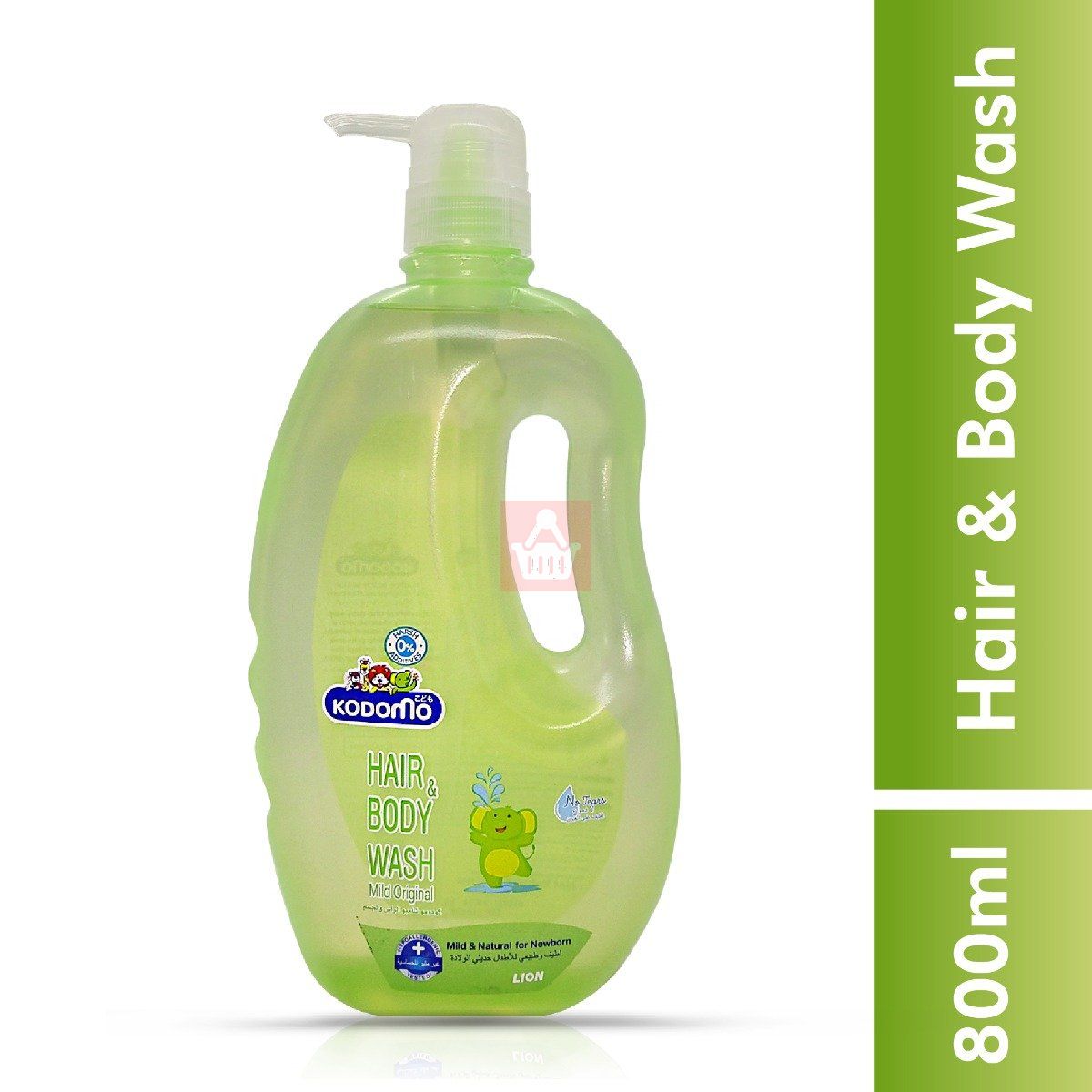 Kodomo Baby Hair & Body Wash 800ml