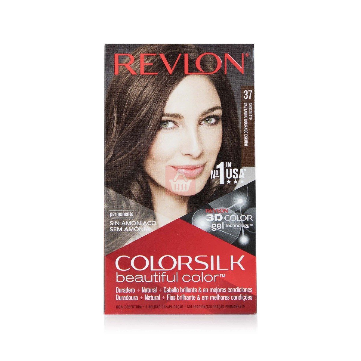 Revlon Colorsilk Beautiful Hair Color - 37 Dark Golden Brown