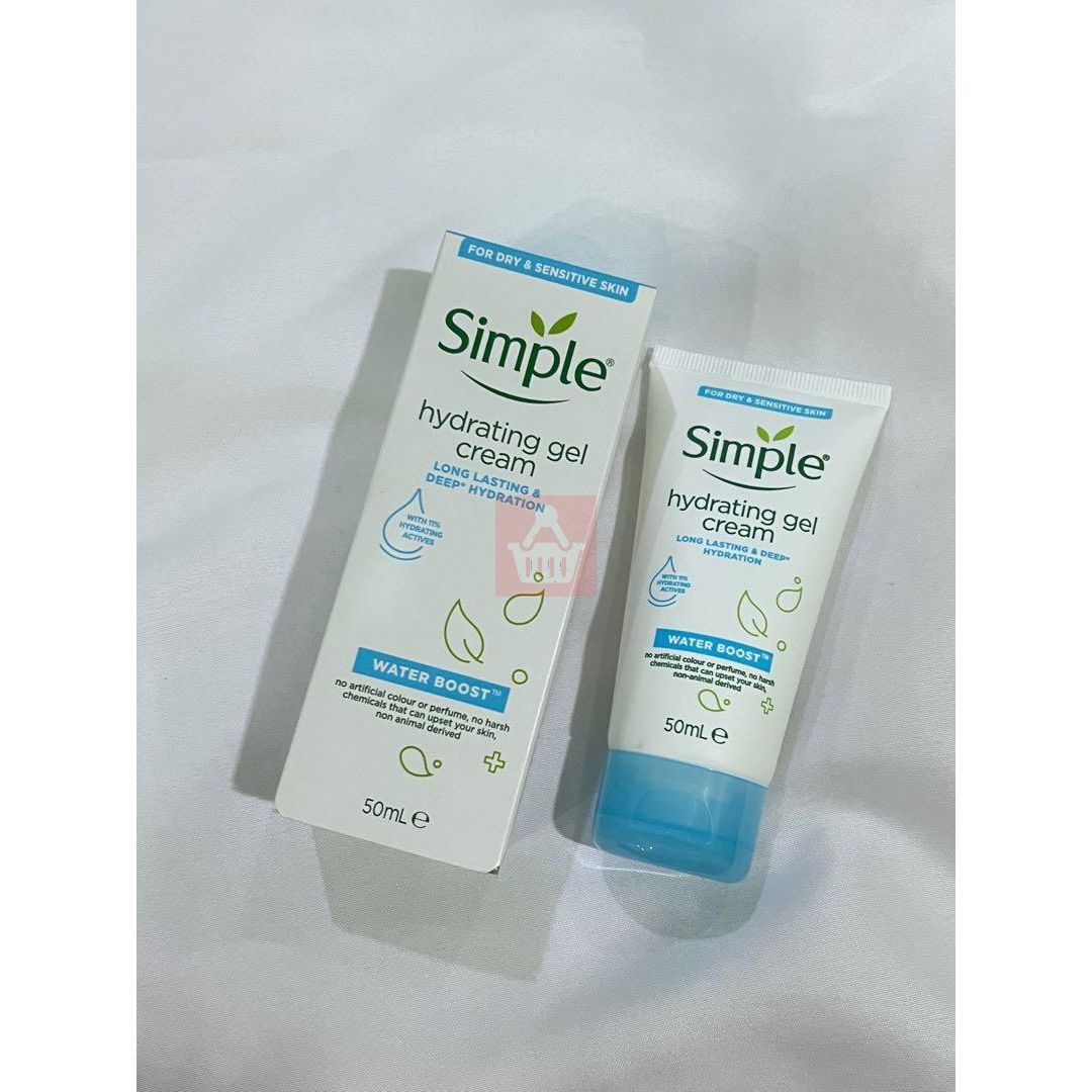 Simple Water Boost Hydrating Gel Cream - 50ml