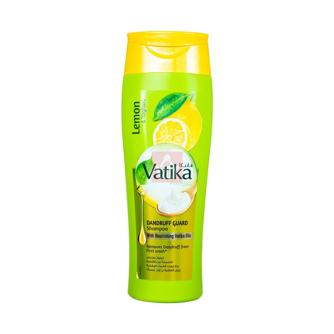 Dabur Vatika Naturals Lemon & Yoghurt Dandruff Guard Shampoo 400ml