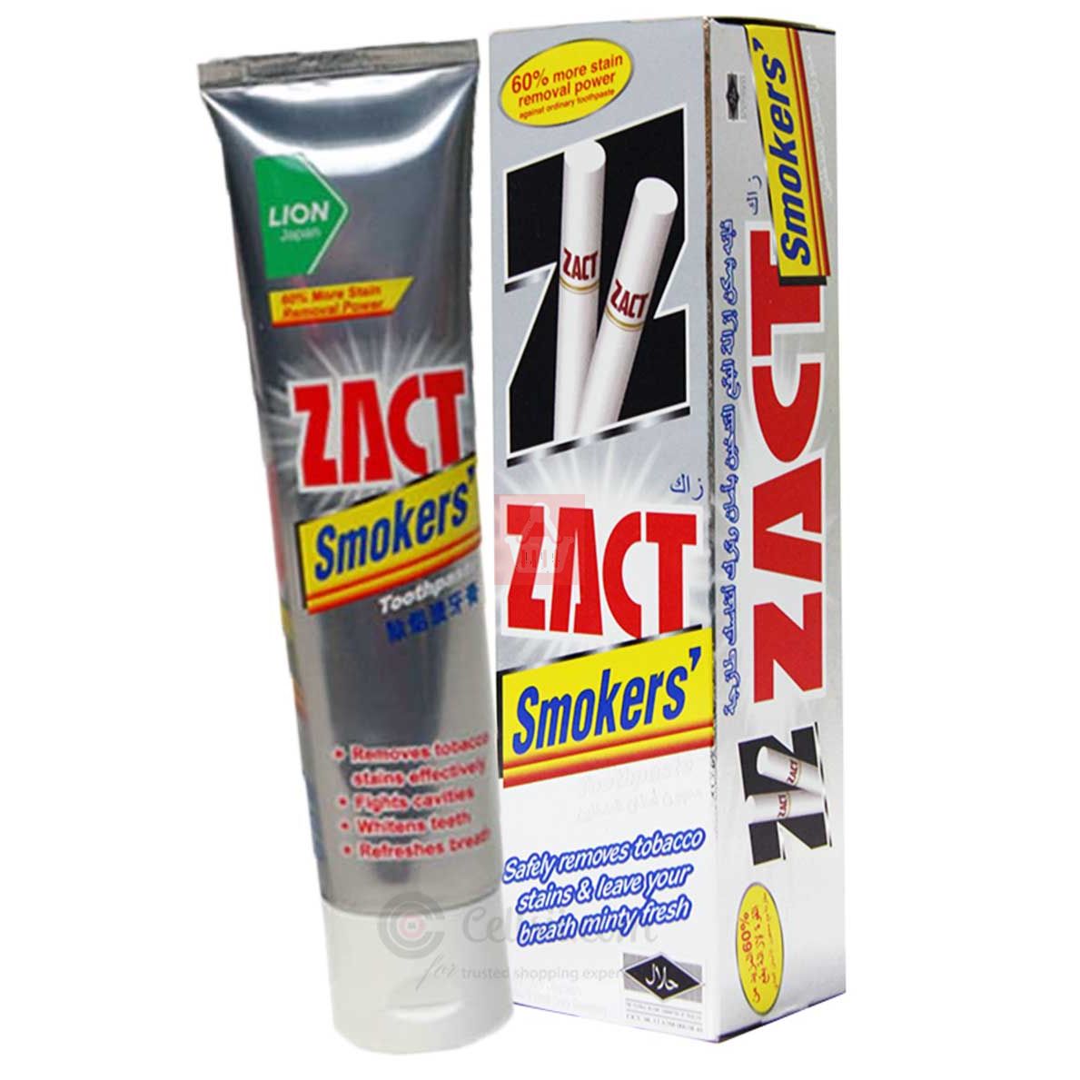 Lion Zact Smoker's Toothpaste - 150gm