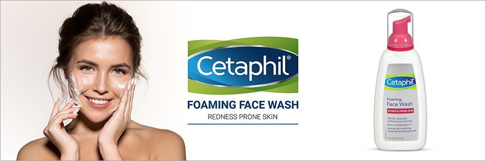 Cetaphil Redness Control Daily Foaming Face Wash For Redness Prone Skin ...