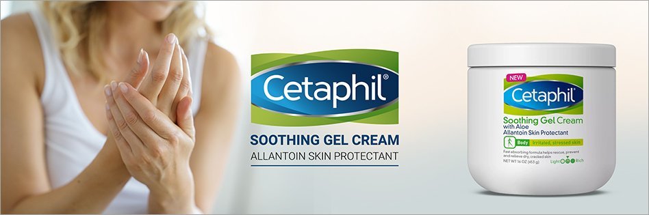 Cetaphil Soothing Gel Cream With Aloe - 453gm