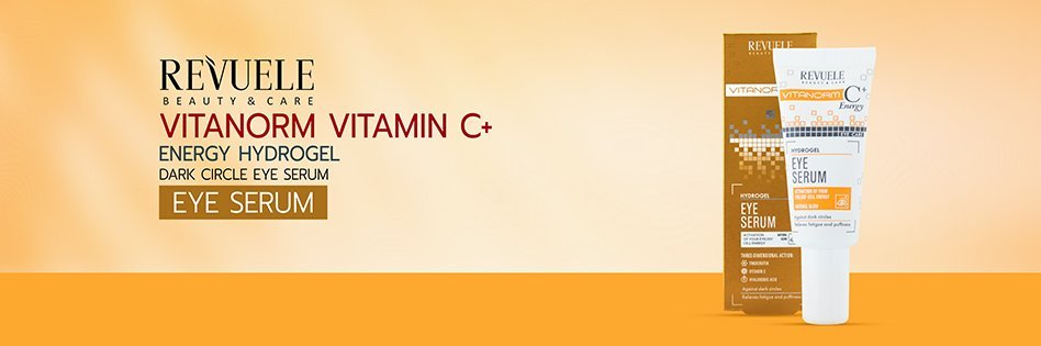 Revuele Vitanorm Vitamin C+ Energy Hydrogel Dark Circle Eye Serum - 25ml